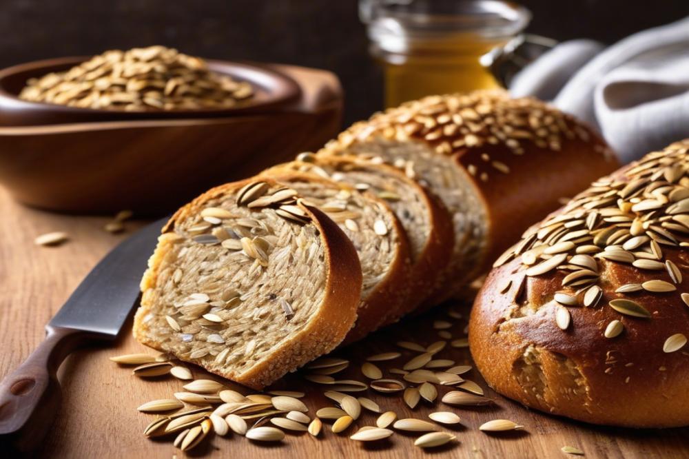Baking Multigrain Rolls With Sunflower Seeds And Oats - Recipe bix
