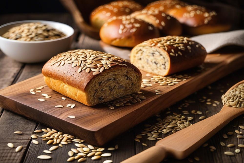 Baking Multigrain Rolls With Sunflower Seeds And Oats - Recipe bix