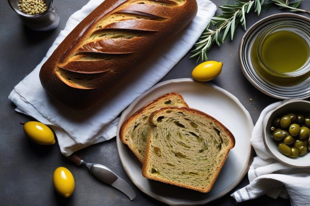 Baking Olive Bread With Mediterranean Flavors - Recipe bix