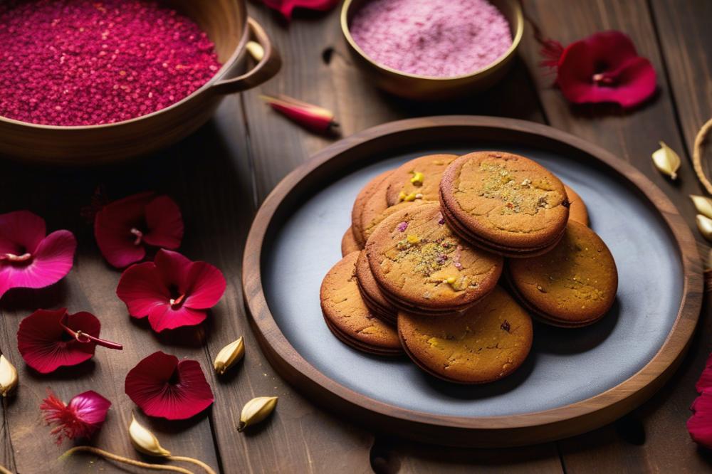 Cardamom And Hibiscus Cookies - Recipe bix