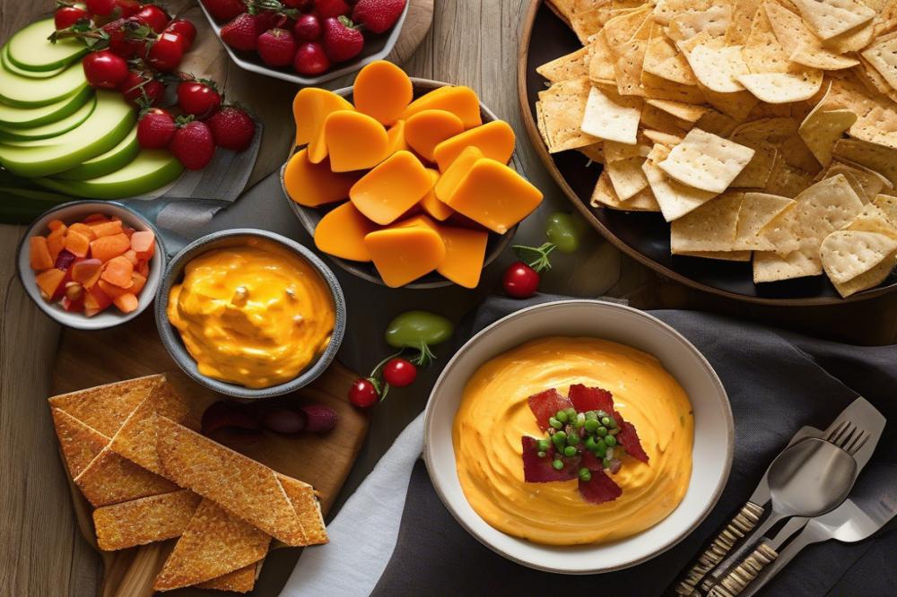 Cheddar And Maple Bacon Cheese Dip - Recipe bix