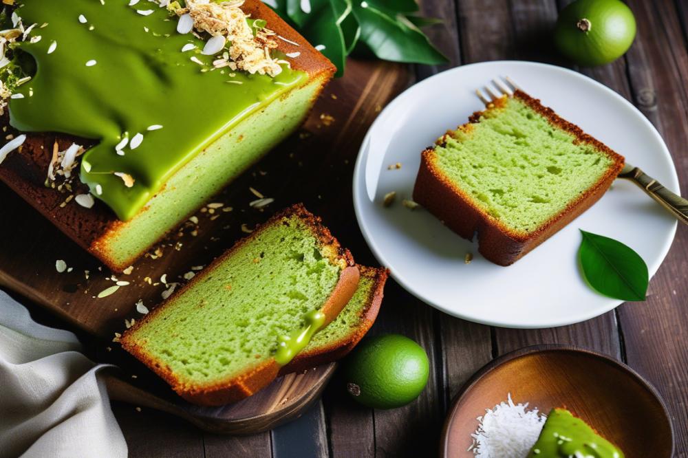 Coconut And Matcha Pound Cake - Recipe bix