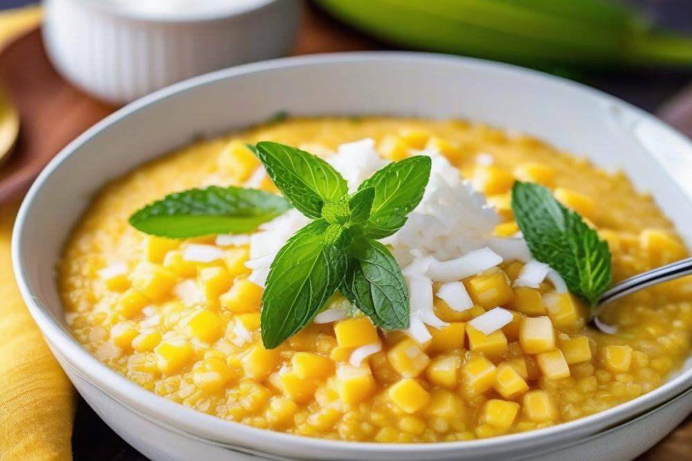 Coconut Milk Corn Pudding Recipe: A Delightful Dessert By Serene Lim ...