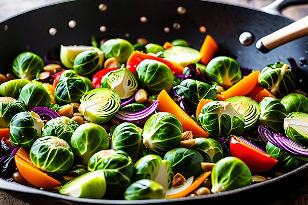 Stunning Brussel Sprout Stir Fry Pictures