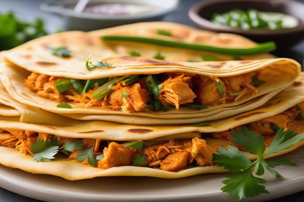 Delicious Buffalo Chicken Paratha Recipe: A Spicy Twist On Tradition ...