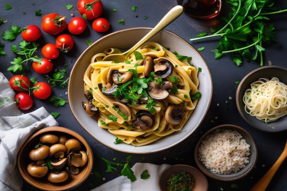 Delicious Burnt Garlic Pasta With Mushrooms: Easy Recipe - Recipe bix