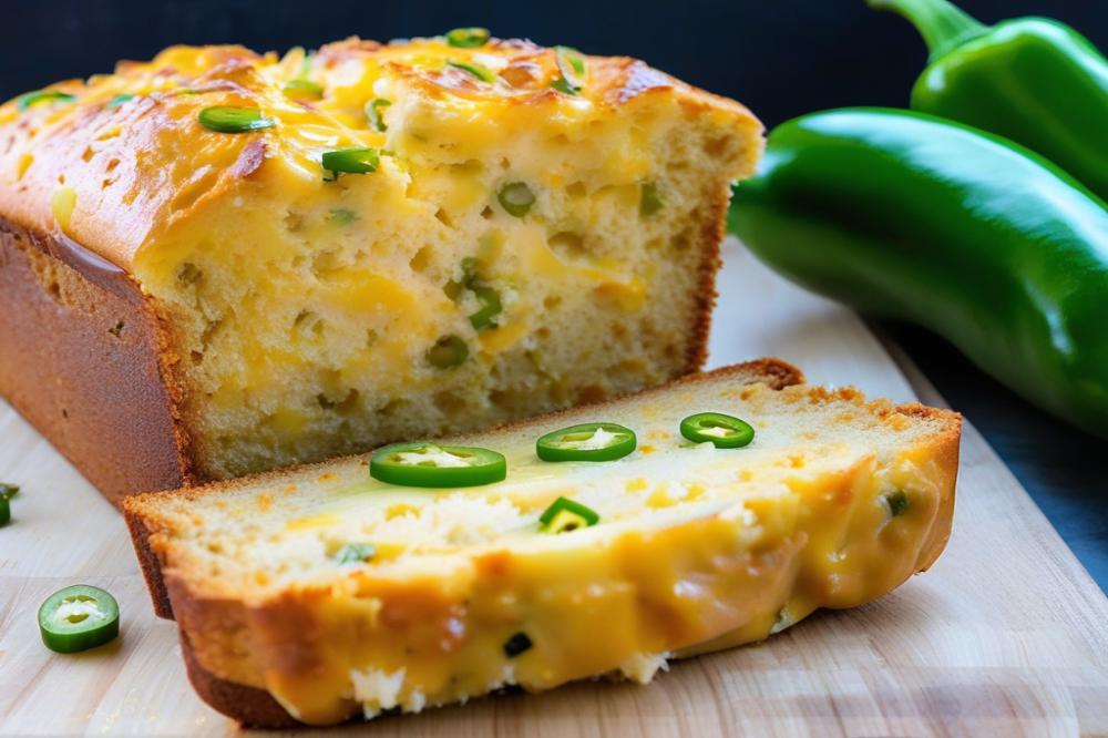 Delicious Jalapeño Cheddar Cheese Bread Recipe For Easy Baking - Recipe bix