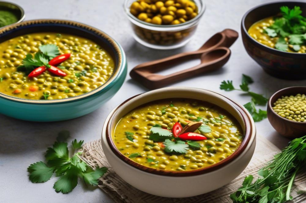 Delicious Khatta Mag: Moong Beans In Buttermilk Curry Recipe - Recipe bix