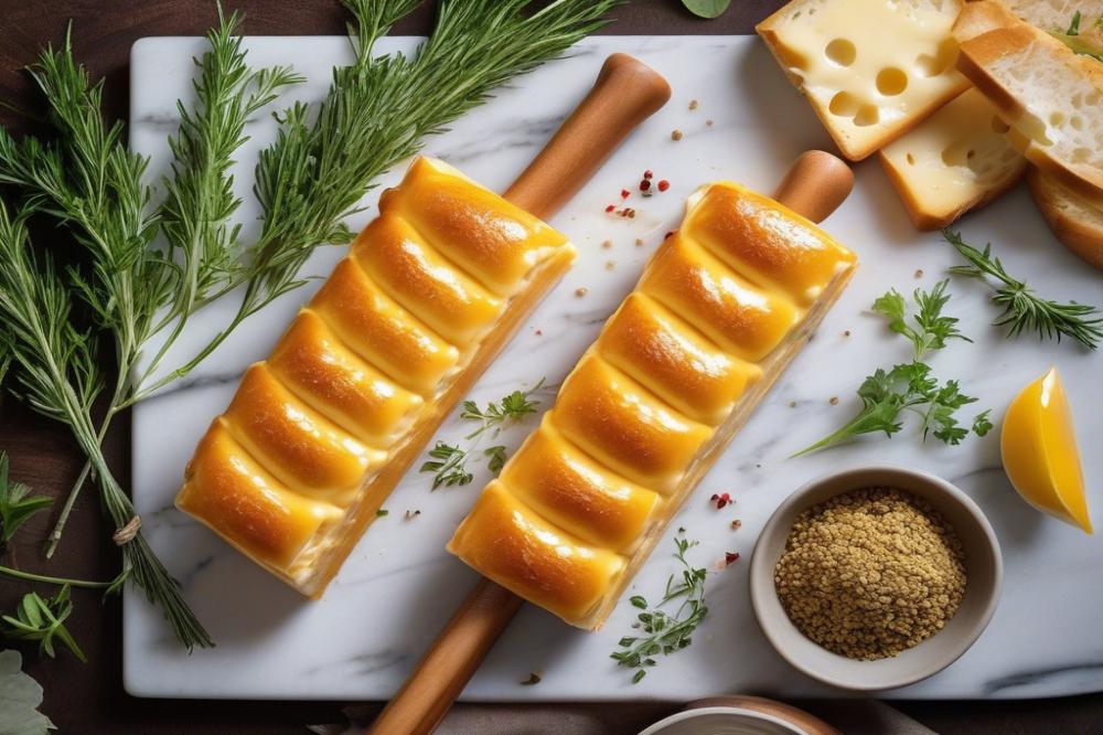Delicious Soft And Crispy Cheese-Stuffed Puff Sticks Recipe - Recipe bix