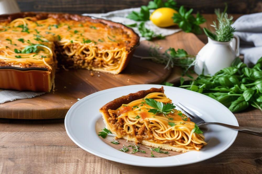 Delicious Spaghetti Pie Recipe: A Fun Twist On Classic Pasta - Recipe bix