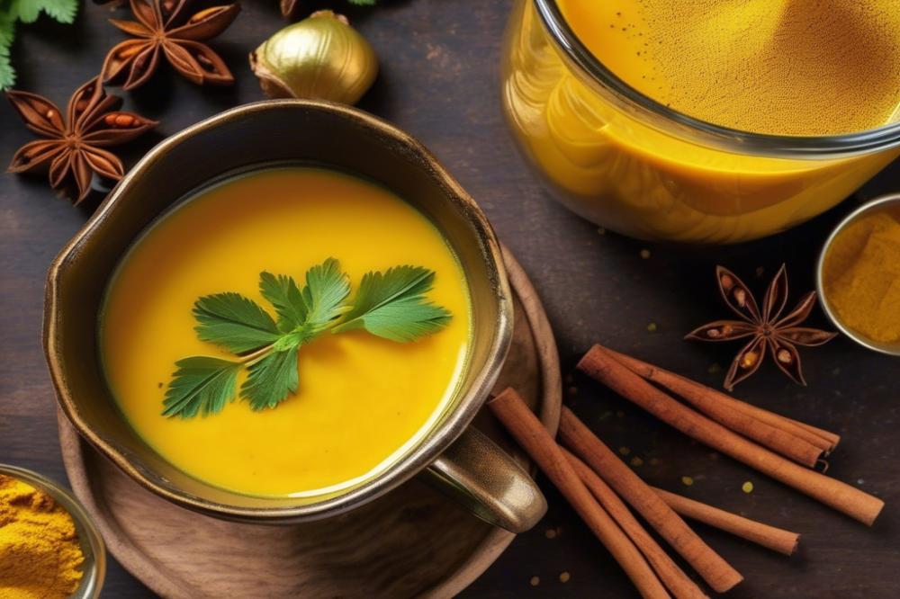 Discover The Health Benefits Of Golden Milk: Tumeric Tea Recipe ...