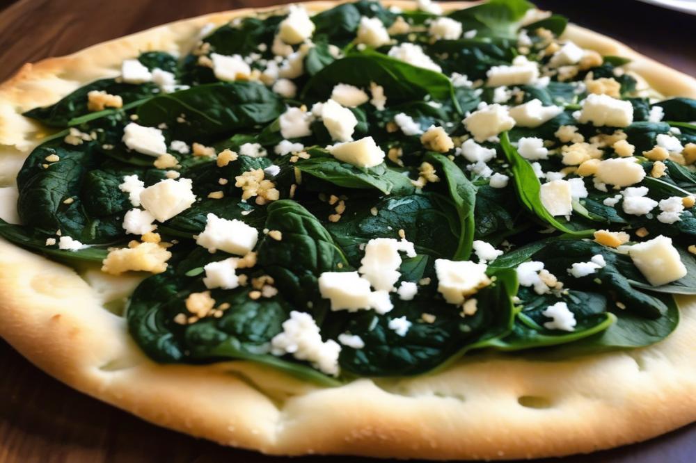 Easy Turkish Spinach Feta Flatbread Recipe: Quick & Delicious! - Recipe bix