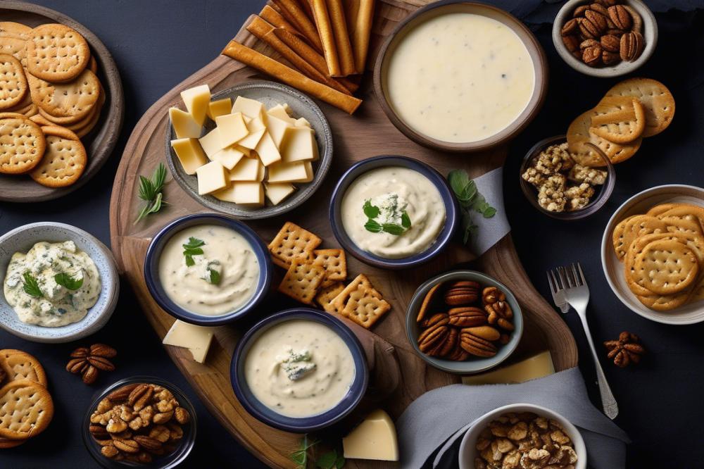 Gorgonzola And Walnut Cheese Dip For A Gourmet Experience - Recipe bix