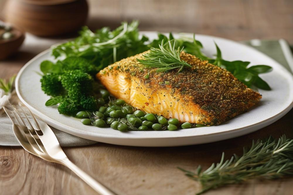 Herb-Crusted Fish With Västerbottensost Crust - Recipe bix