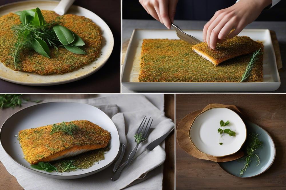 Herb-Crusted Fish With Västerbottensost Crust - Recipe bix