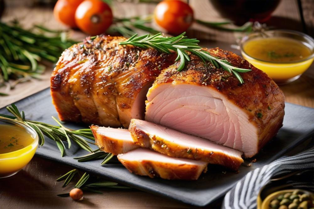How To Cook Lombo De Porco Com Alecrim Pork Loin With Rosemary - Recipe bix