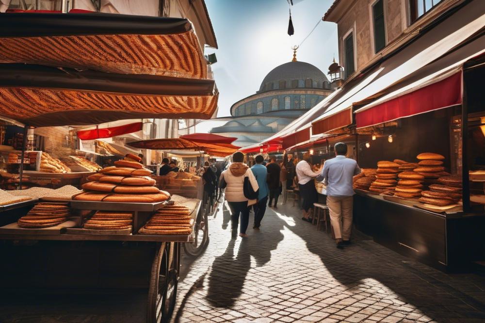 How To Make Turkish Simit Bread With Sesame - Recipe bix