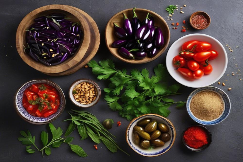 How To Prepare Lebanese Eggplant Makdous Pickled Eggplant - Recipe bix