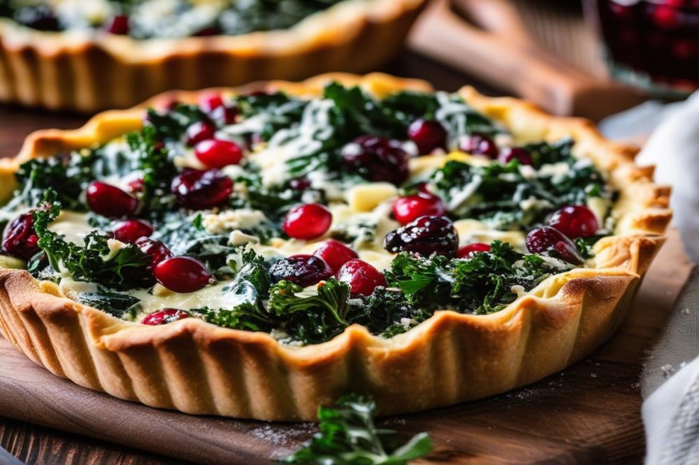 Kale Blue Cheese Cranberry Quiche: A Delicious Savory Recipe - Recipe bix