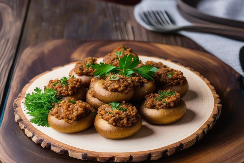Mushroom Ground Beef Bites: Delicious Savory Appetizer Recipe - Recipe bix
