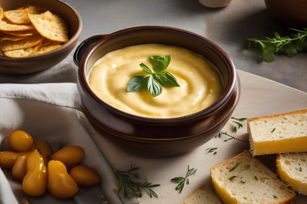 Pecorino And Roasted Garlic Cheese Dip - Recipe bix