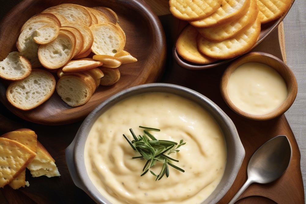 Pecorino And Roasted Garlic Cheese Dip - Recipe bix