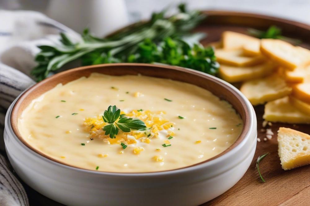 Pecorino And Roasted Garlic Cheese Dip - Recipe bix