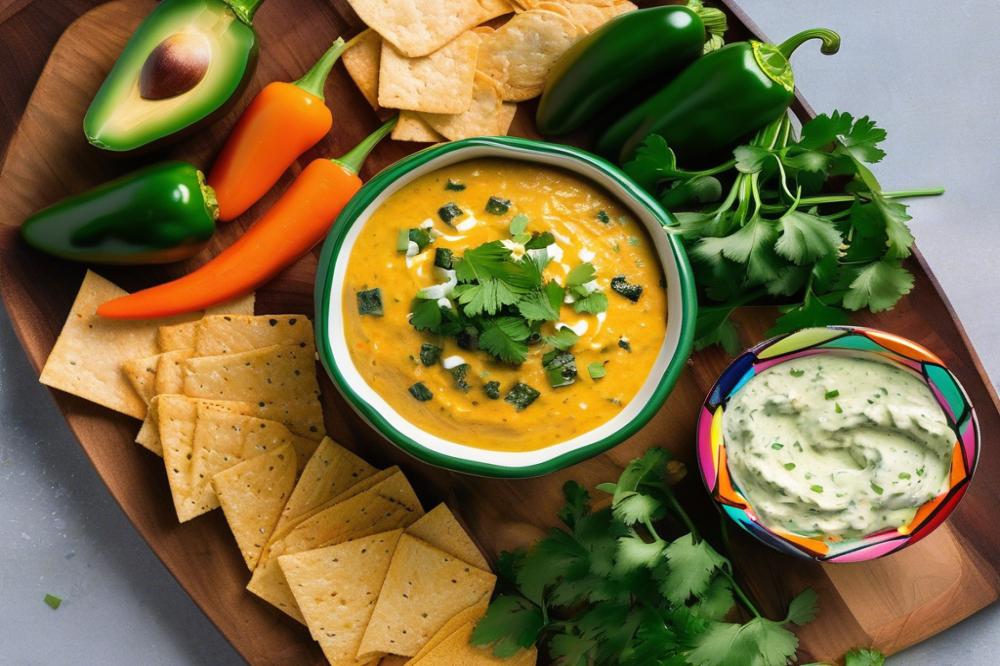 Roasted Poblano And Cheese Dip For A Mild Spice - Recipe bix