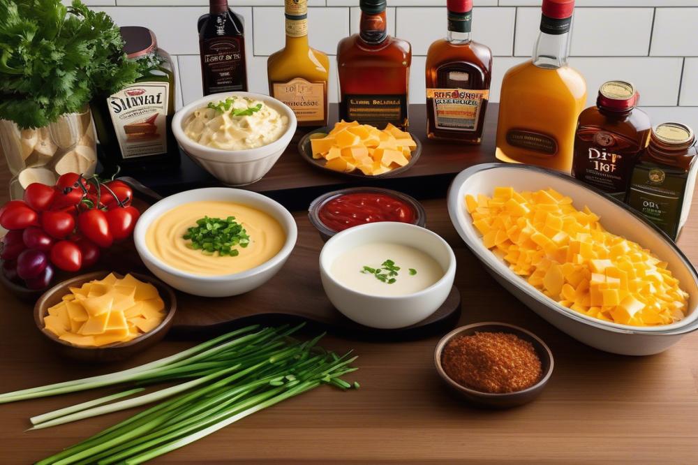 Smoked Cheddar And Bourbon Cheese Dip - Recipe bix