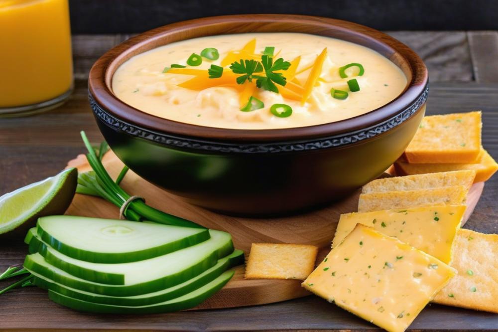 Smoked Cheddar And Bourbon Cheese Dip - Recipe bix