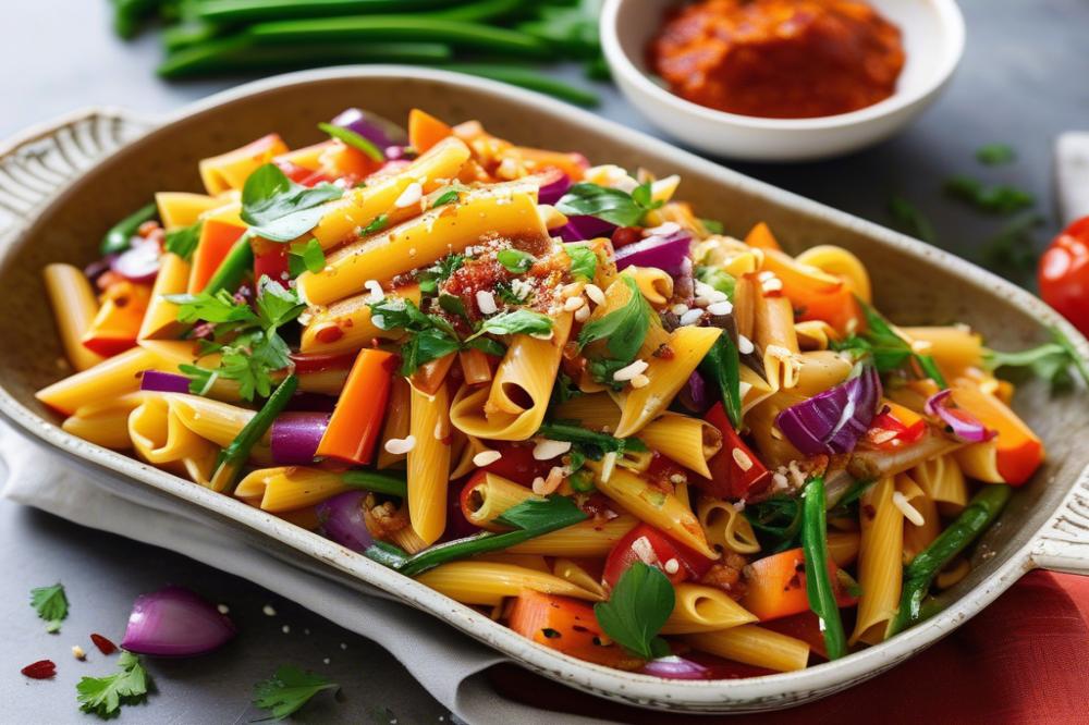 Spicy Harissa Pasta Recipe: Quick, Flavorful, Vegan Delight - Recipe bix