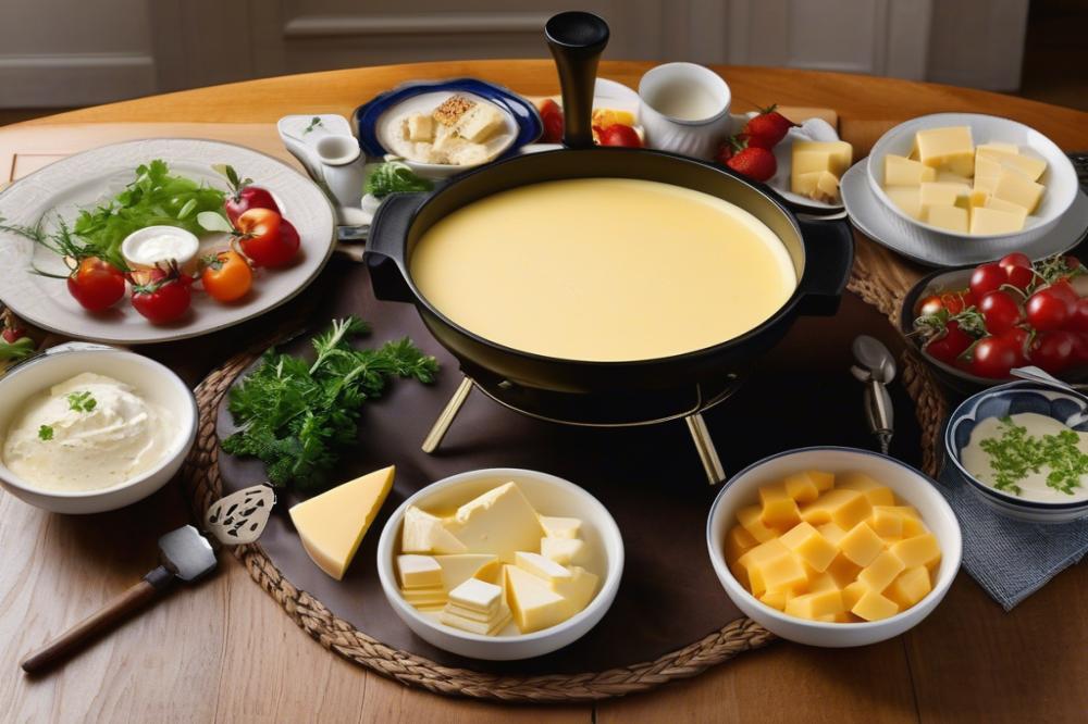 Traditional Cheese Fondue With Multiple Swedish Cheeses - Recipe bix