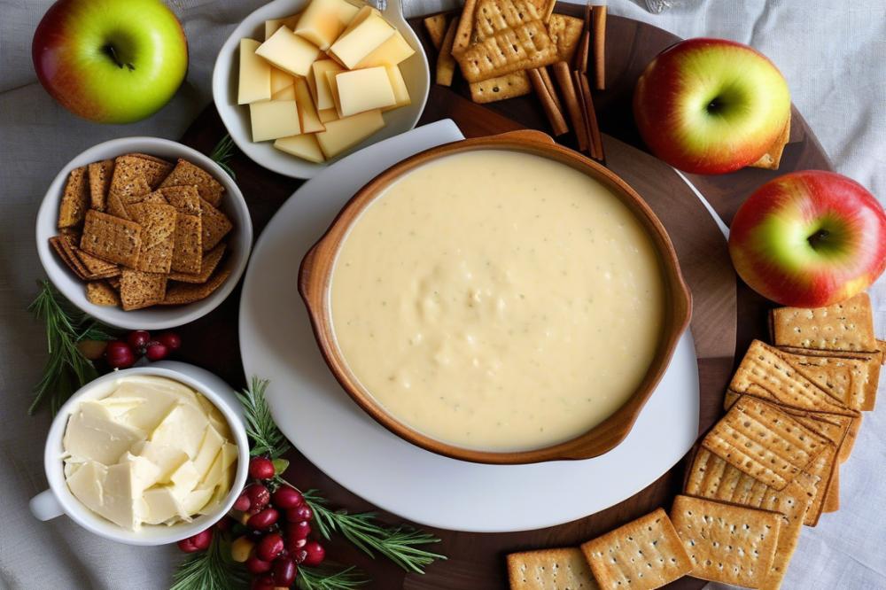 White Cheddar And Apple Cider Cheese Dip - Recipe bix